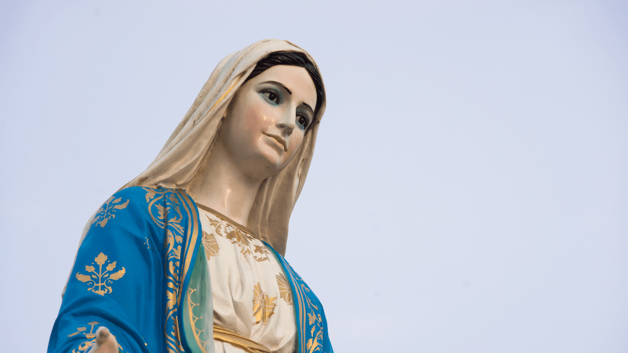 Do You Know Why The Blessed Virgin Mary Wears Blue?