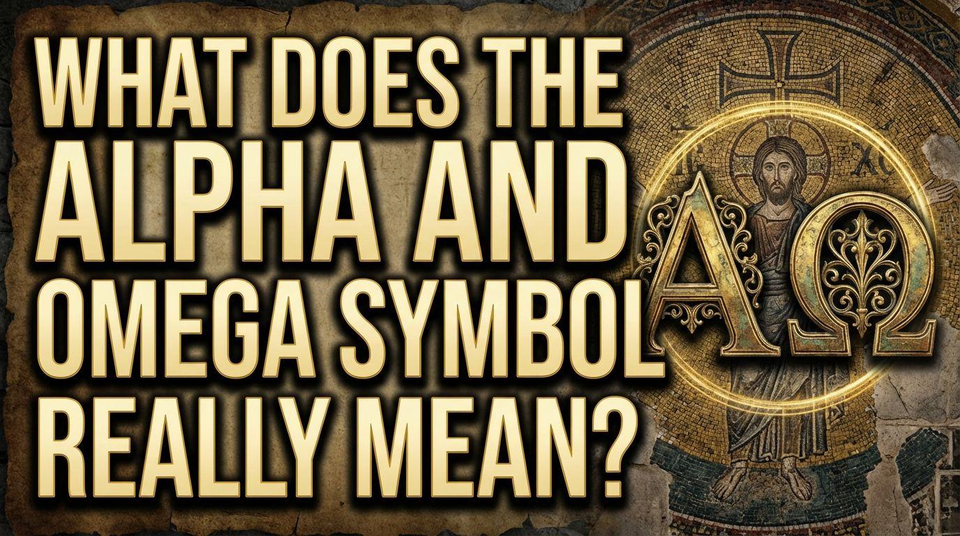 What Does the Alpha and Omega Symbol Really Mean?