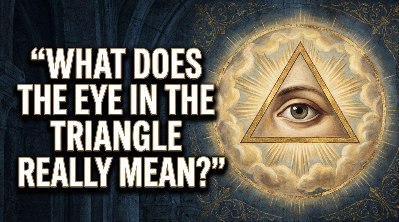 What Does the Eye in the Triangle Really Mean?
