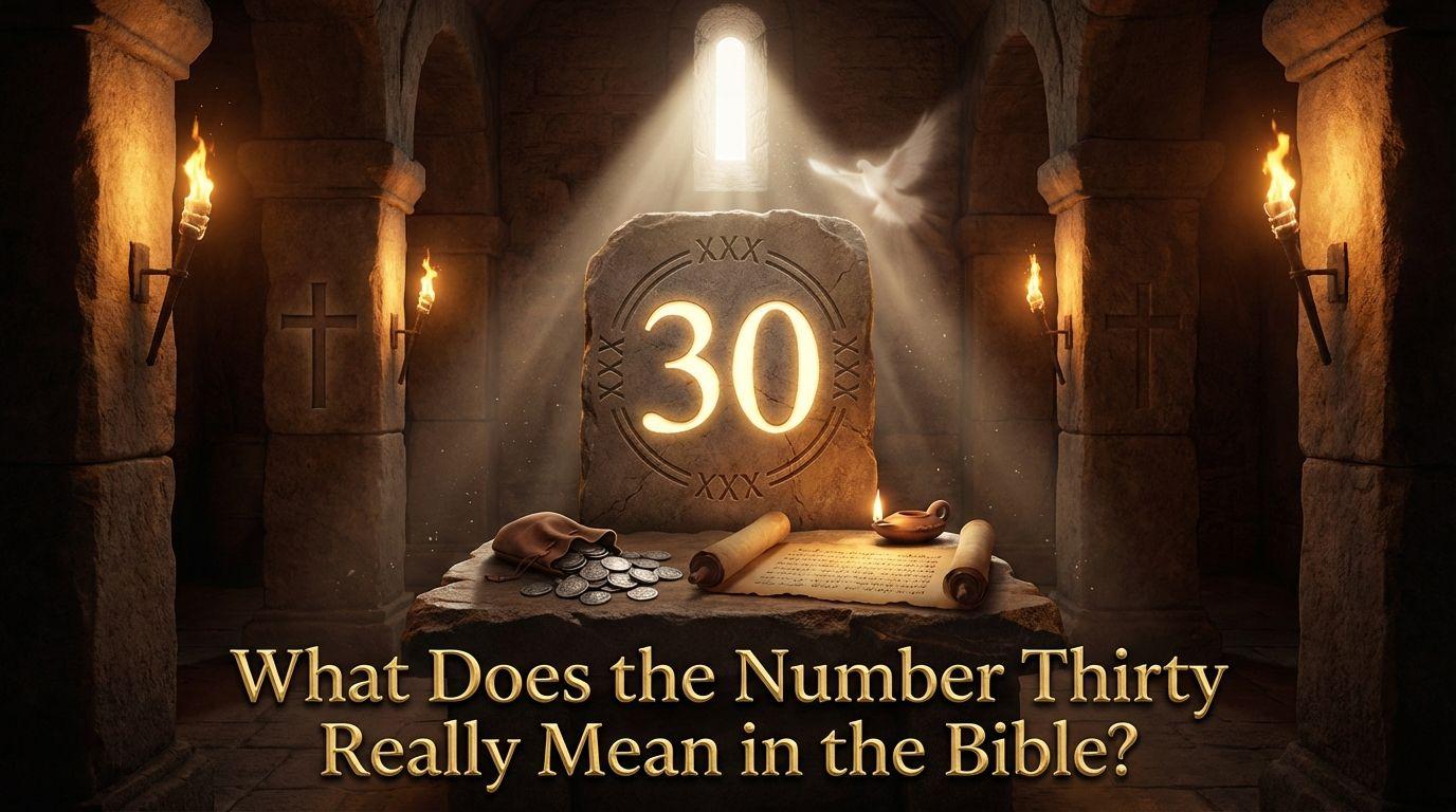What Does the Number Thirty Really Mean in the Bible?