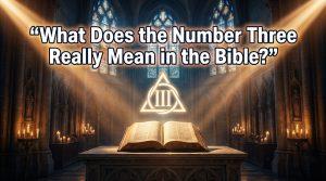 What Does the Number Three Really Mean in the Bible?