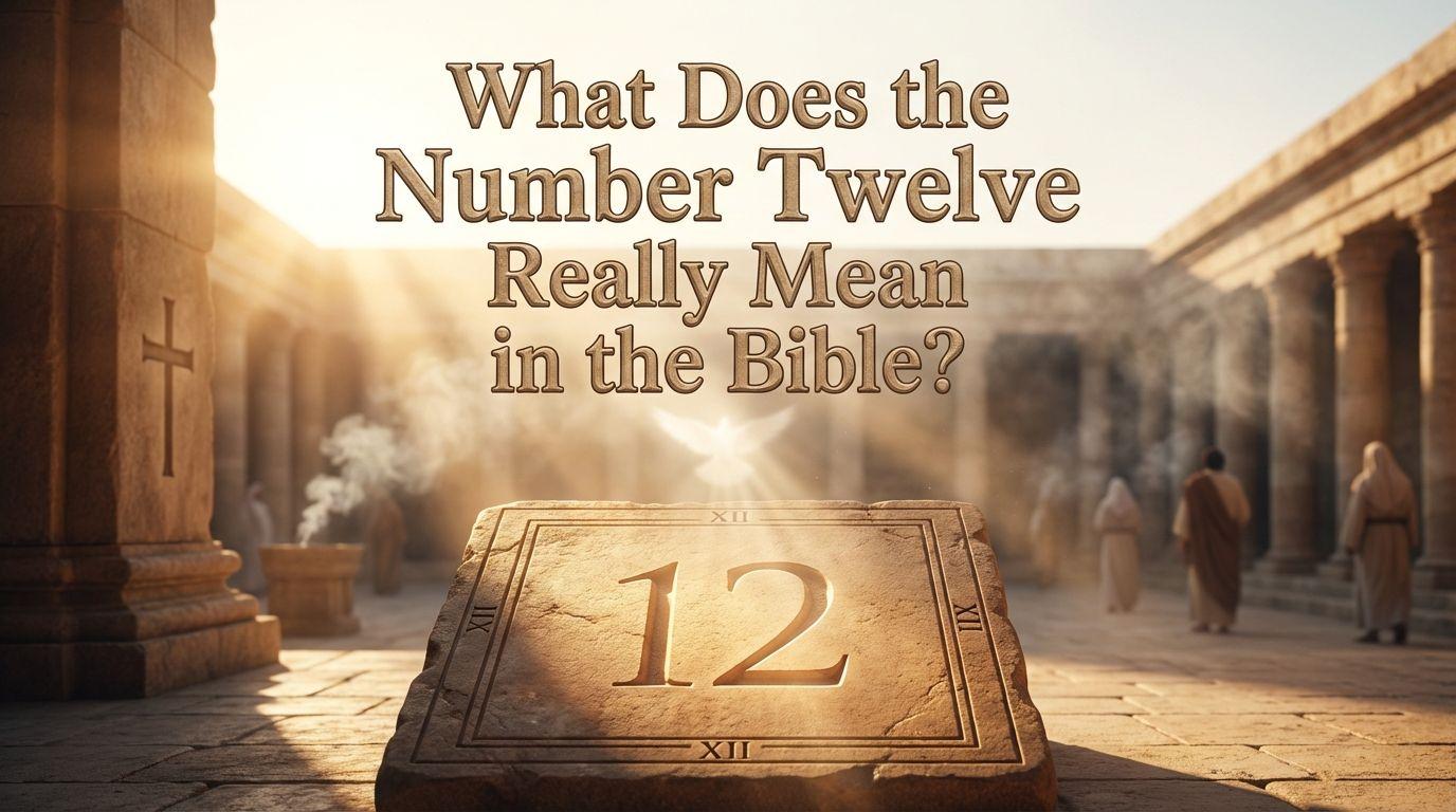 What Does the Number Twelve Really Mean in the Bible?