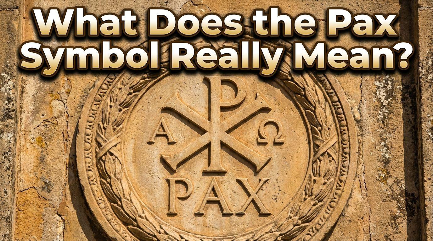 What Does the Pax Symbol Really Mean?