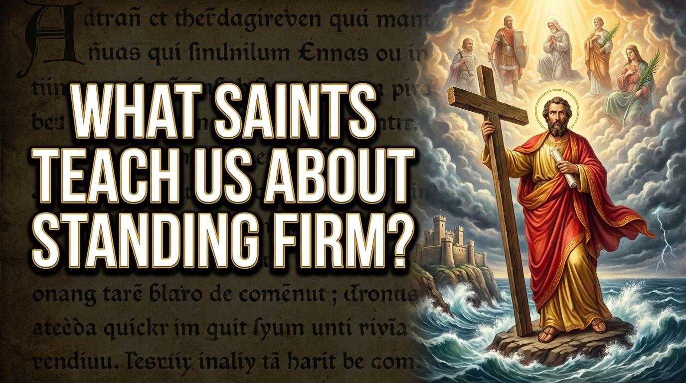 What Saints Teach Us About Standing Firm?