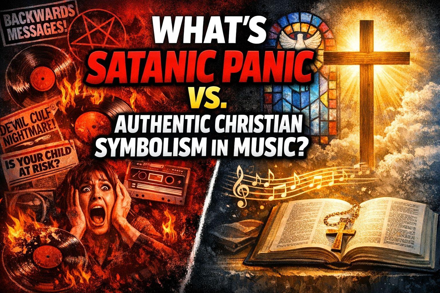 What’s Satanic Panic vs. Authentic Christian Symbolism in Music?