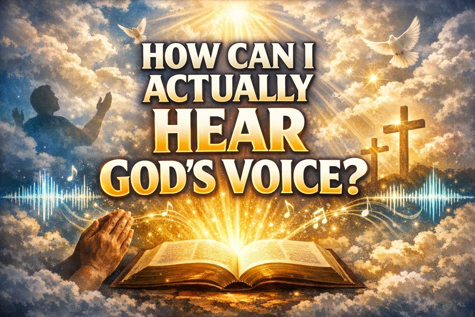 How Can I Actually Hear God’s Voice?