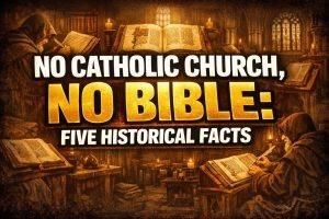 No Catholic Church, No Bible: Five Historical Facts